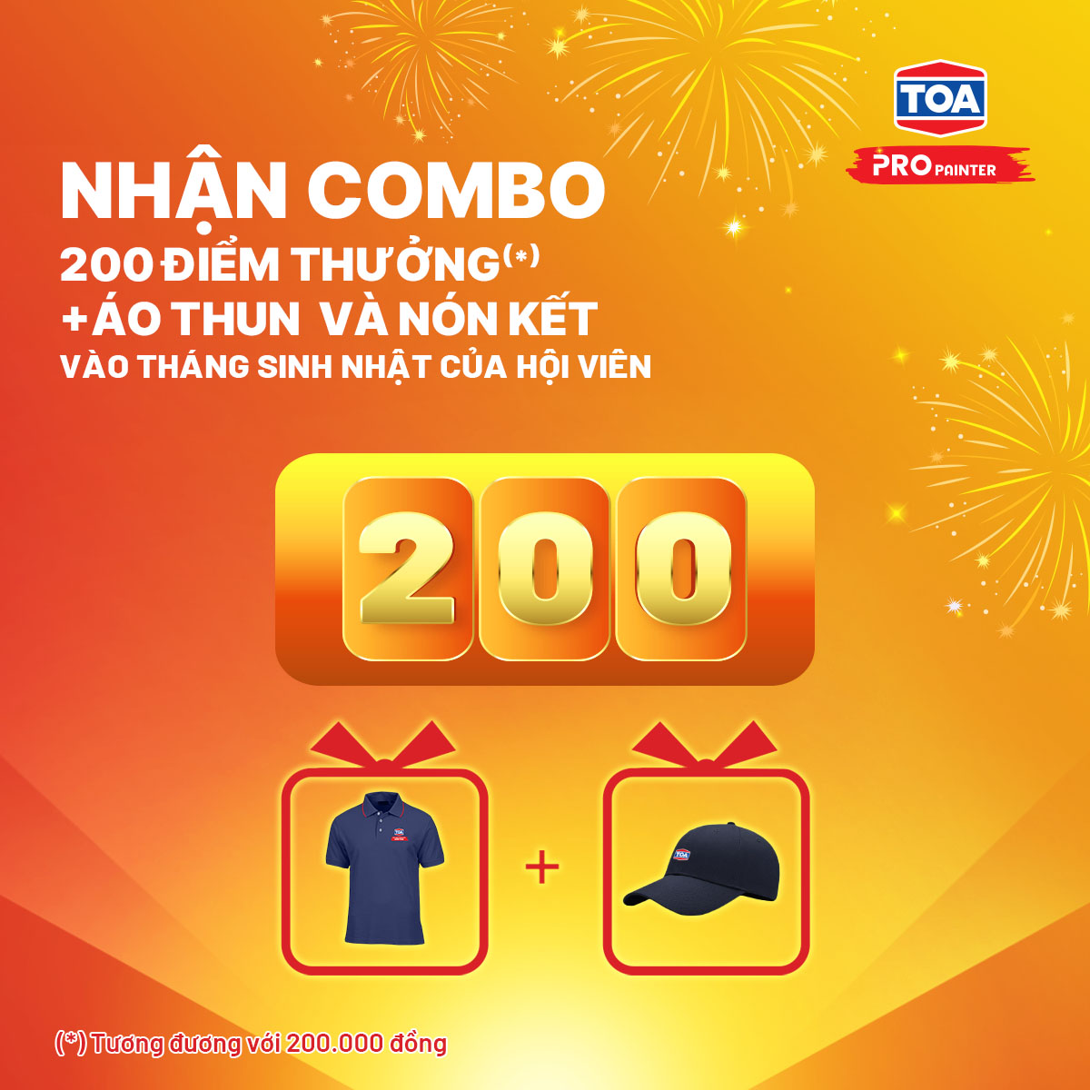 CHƯƠNG TRÌNH NHÀ THẦU CHUYÊN NGHIỆP SƠN TOA 2024: DÙNG SƠN, TÍCH ĐIỂM, NHẬN QUÀ | TOA PAINT VIETNAM