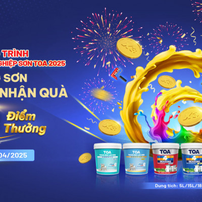 Thông Báo Chương Trình Nhân Ba Điểm Thưởng Cùng TOA Pro Painter 2025 ...