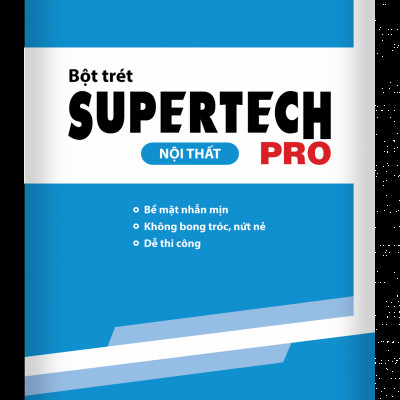 Bột trét Supertech Pro nội thất TOA PAINT VIETNAM