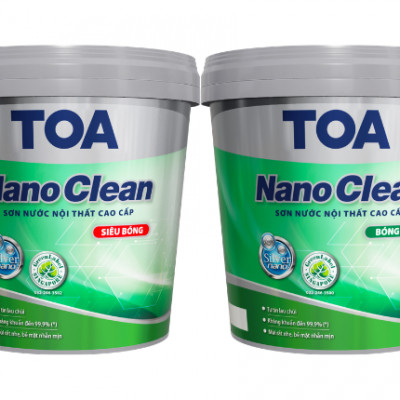 Sơn nước nội thất cao cấp TOA NanoClean TOA PAINT VIETNAM