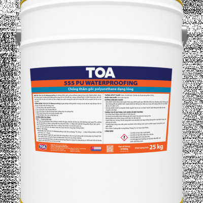 Chống thấm gốc Polyurethane TOA 555 PU Waterproofing TOA PAINT VIETNAM